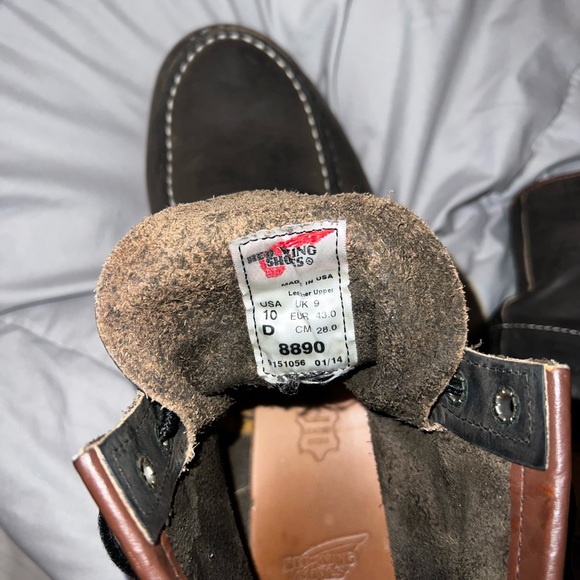 Red Wing Shoes | Shoes | Redwing Moc Toe 889 Charcoal Rough And Tough ...